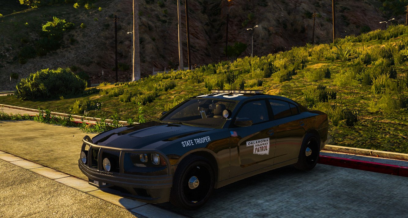 Oklahoma Highway Patrol Dodge Charger Diecast 1985 Dodge Diplomat