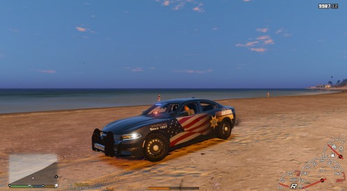 4th July 2019 Charger Skin - Vehicle Textures - LCPDFR.com