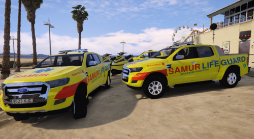 2015 Ford Ranger SAMUR Canarias Rescate y Socorrismo Canary Lifeguard ...