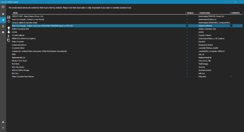Lenny's Mod Loader - Misc Modifications - LCPDFR.com