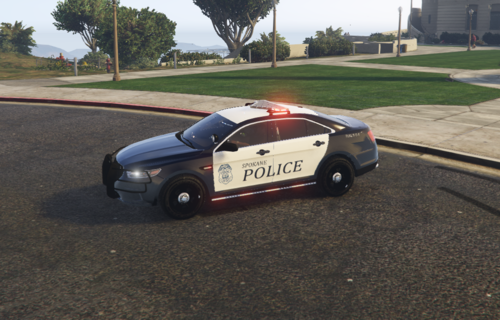 Spokane PD 2016 Taurus - Vehicle Textures - LCPDFR.com