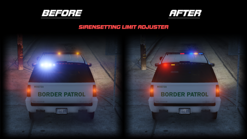 SirenSetting Limit Adjuster - Script Modifications & Plugins - LCPDFR.com