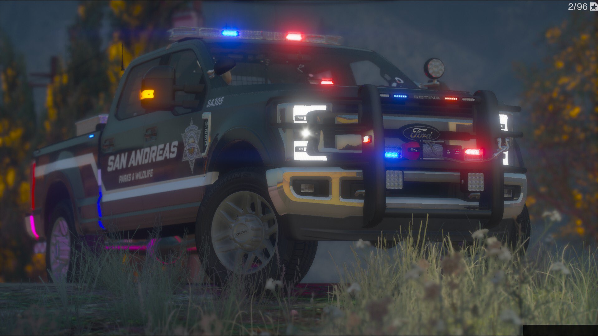 Els San Andreas State Parks Mini Pack Police Sheriff Granger Police