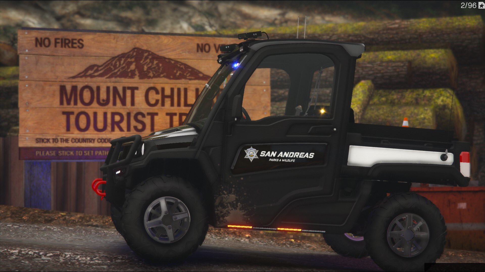 Els San Andreas State Parks Mini Pack Police Sheriff Granger Police