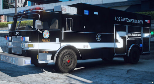 [Non ELS]LAPD Vehicle Pack [work spotlight, ta bar, Lore Livery ...