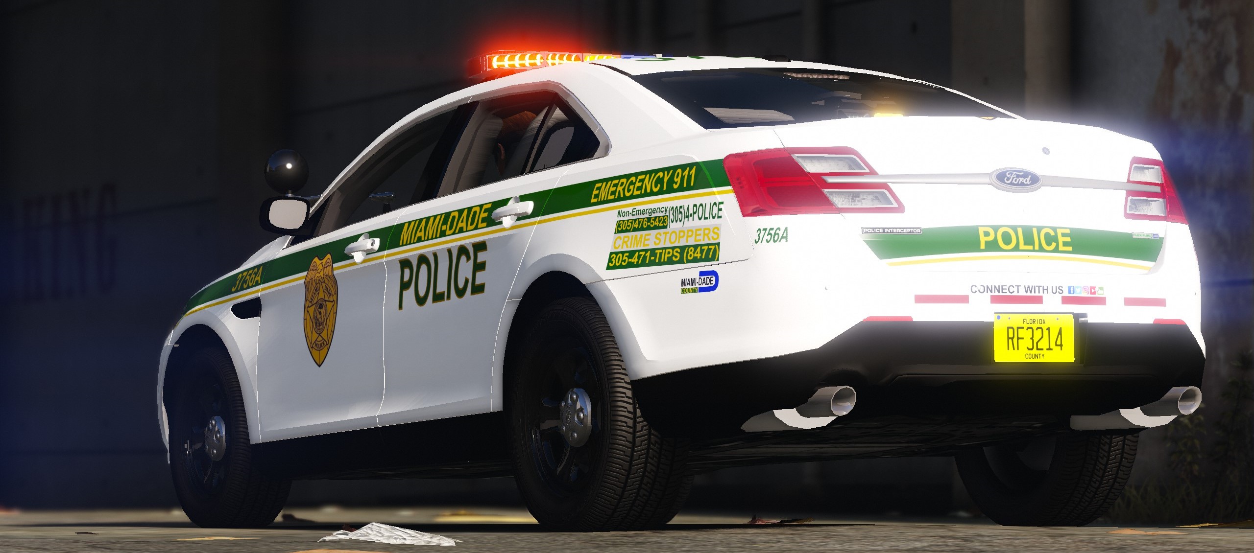 Miami Dade Police Cars Gta5