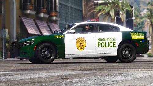 Miami Dade Police Dodge Charger