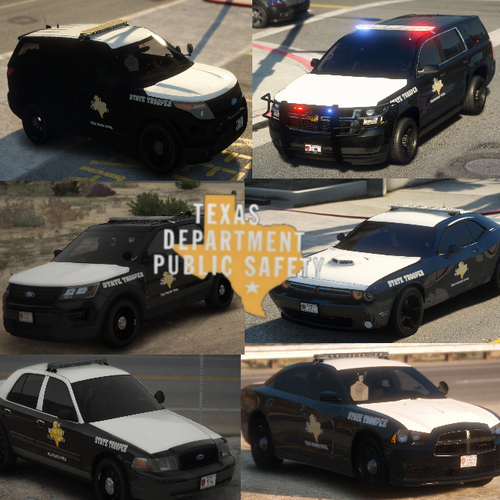 Texas Department Of Public safety Vehicle Pack [ELS] - Vehicle Models ...