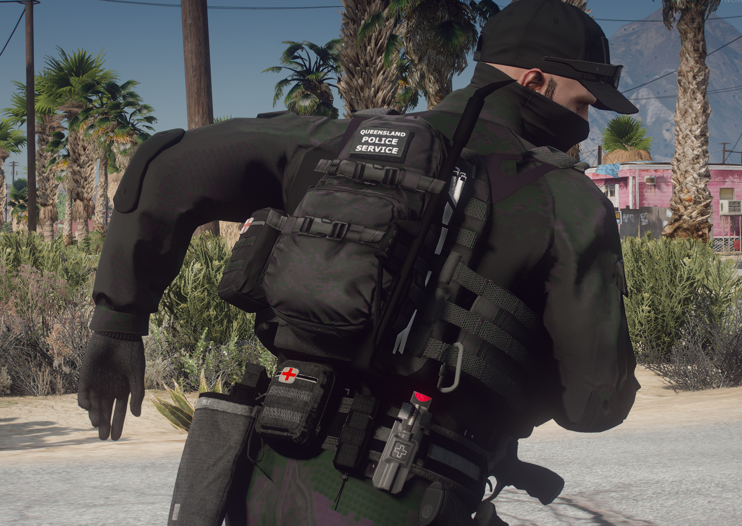 [EUP] Queensland Police Service Tactical Vest - Player & Ped ...