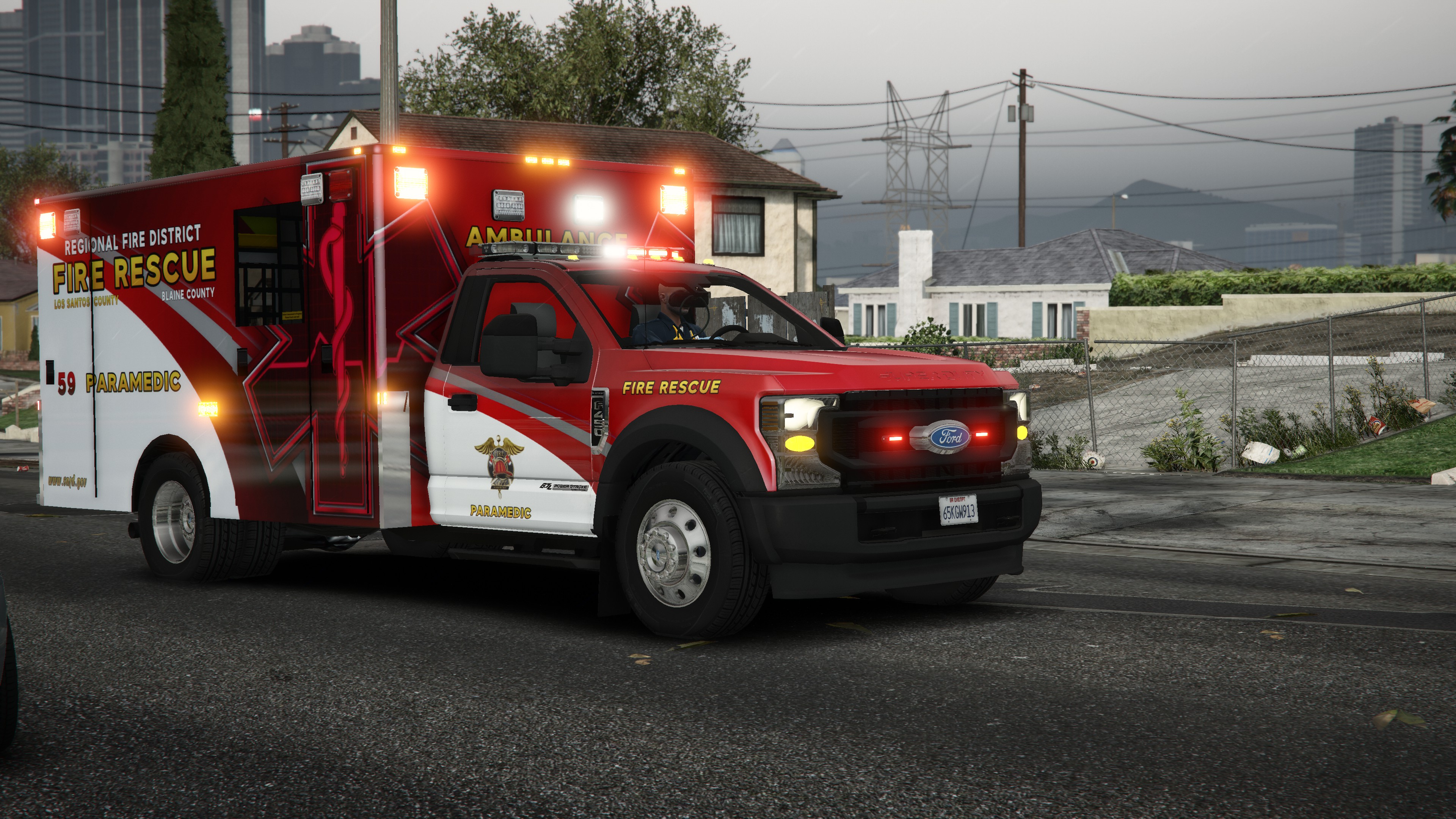Fire Rescue Replacement Pack (Los Santos County & Blaine County ...