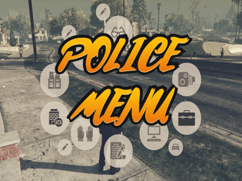 Police Menu (Computer, Speedcam, Parkingticket and more) - Script ...
