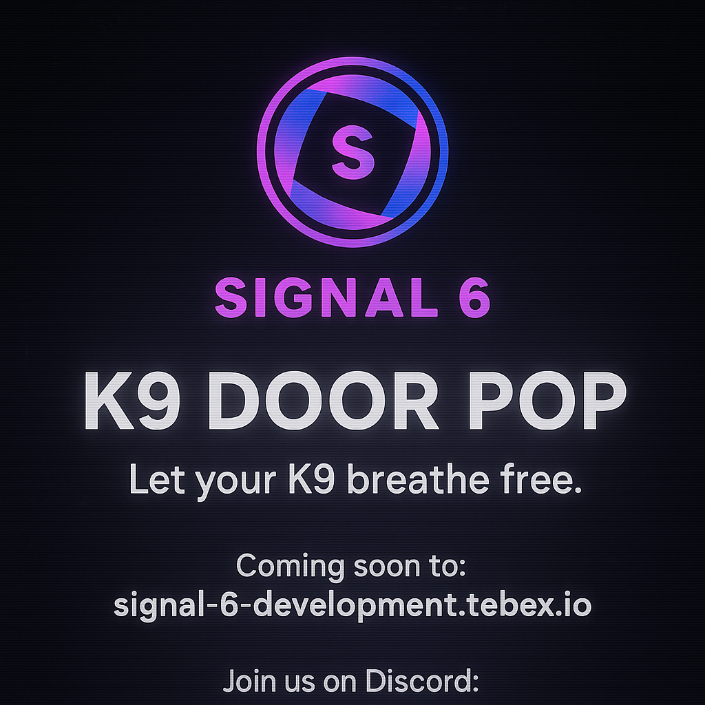 🐾 Signal 6 Canine Door Pop - FiveM - LCPDFR.com