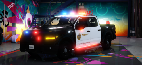 {ELS Hybrid} (Add-On) 2025 Ford F-150 Police Responder (LSSD & LASD ...
