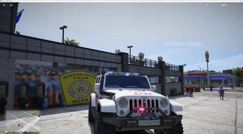 QCPD Jeep Philippines - Vehicle Textures - LCPDFR.com
