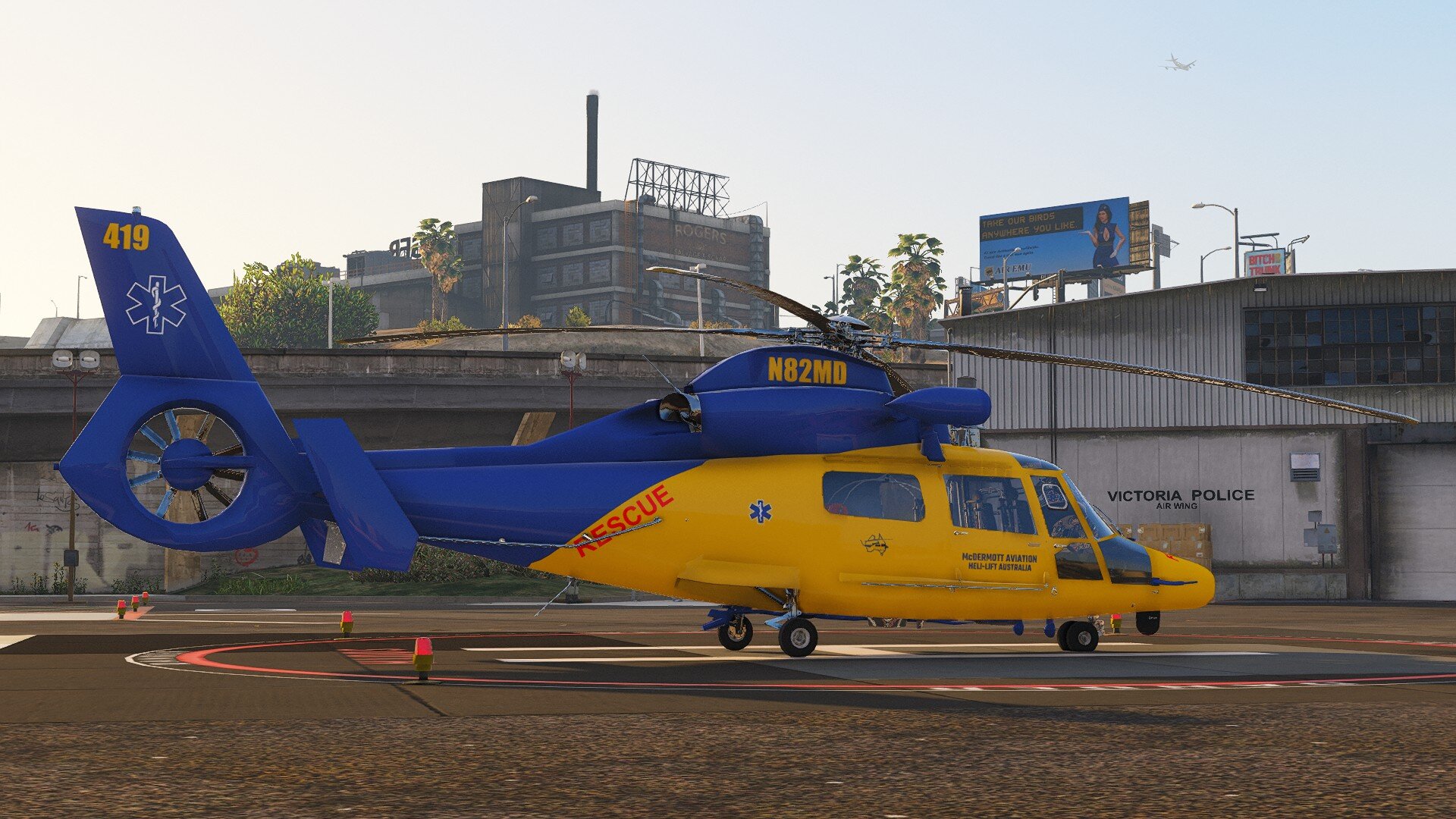 McDermott Aviation Australia Livery Pack - Vehicle Textures - LCPDFR.com