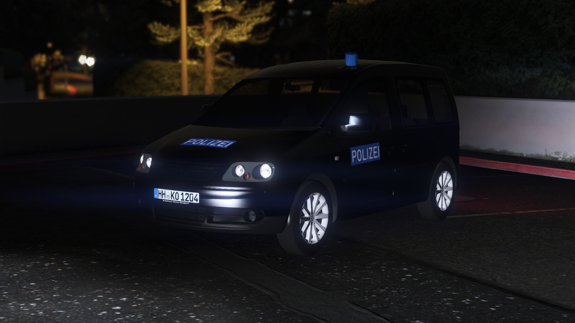 VW Caddy 2009 Polizei [Replace][ELS] - Vehicle Models - LCPDFR.com