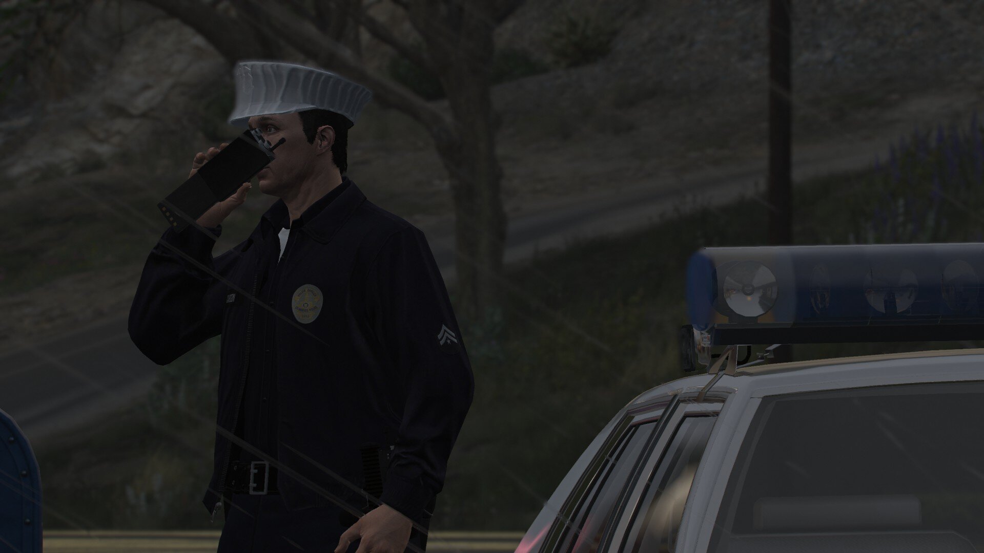 [EUP] LAPD visor cap with rain cover - Player & Ped Modifications ...