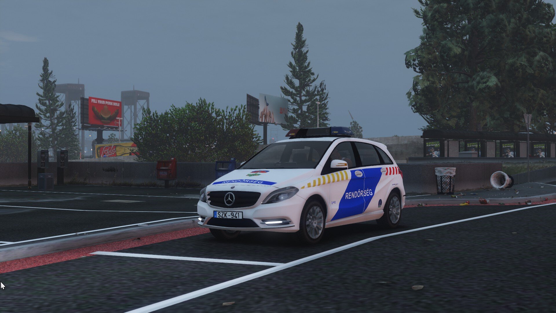 Mercedes-Benz B-Class 2016 Rendőrség [Replace/Add-On][ELS] - Vehicle ...