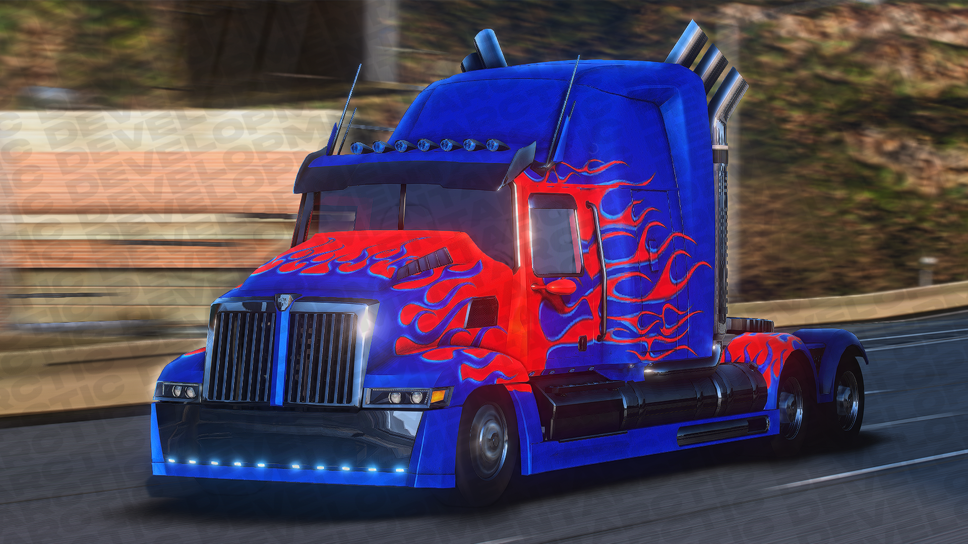 2014 Western Star 5700 | Transformers Optimus Based | FiveM | HQ Model ...