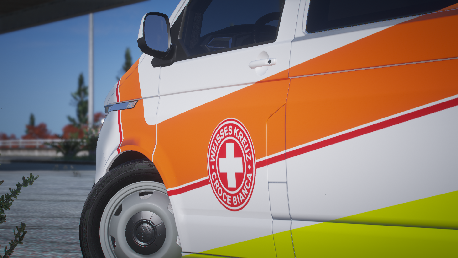 [Skin] VW T6.1 Hornis KTW Weißes Kreuz Südtirol - Vehicle Textures ...