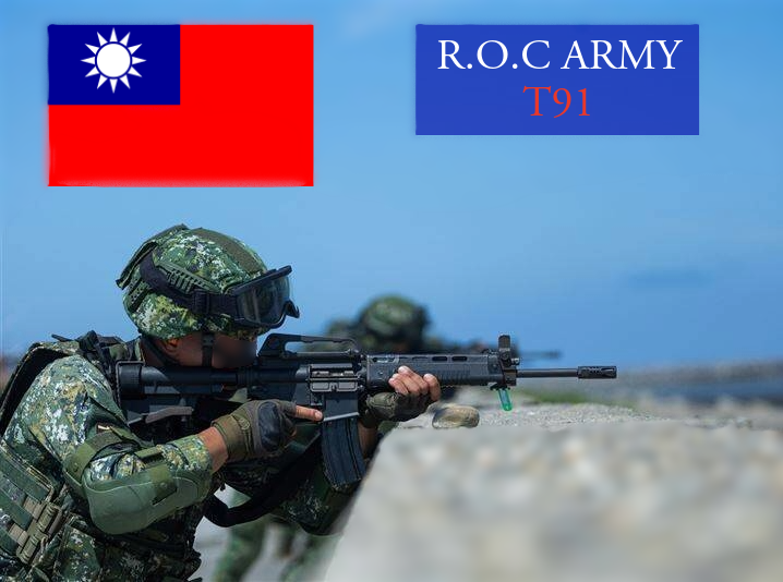 R.O.C T91 (retexture) and gun sound / 中華民國 T91 戰鬥步槍 (紋理重繪) 和 槍聲 ...