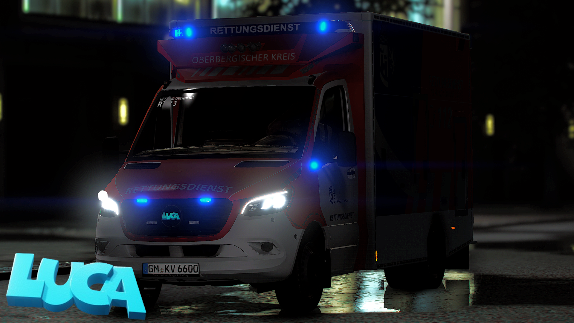 Luca Sprinter GSF RTW Oberbergischer Kreis Z2 | [ELS] [BETA] [2D-Logo ...