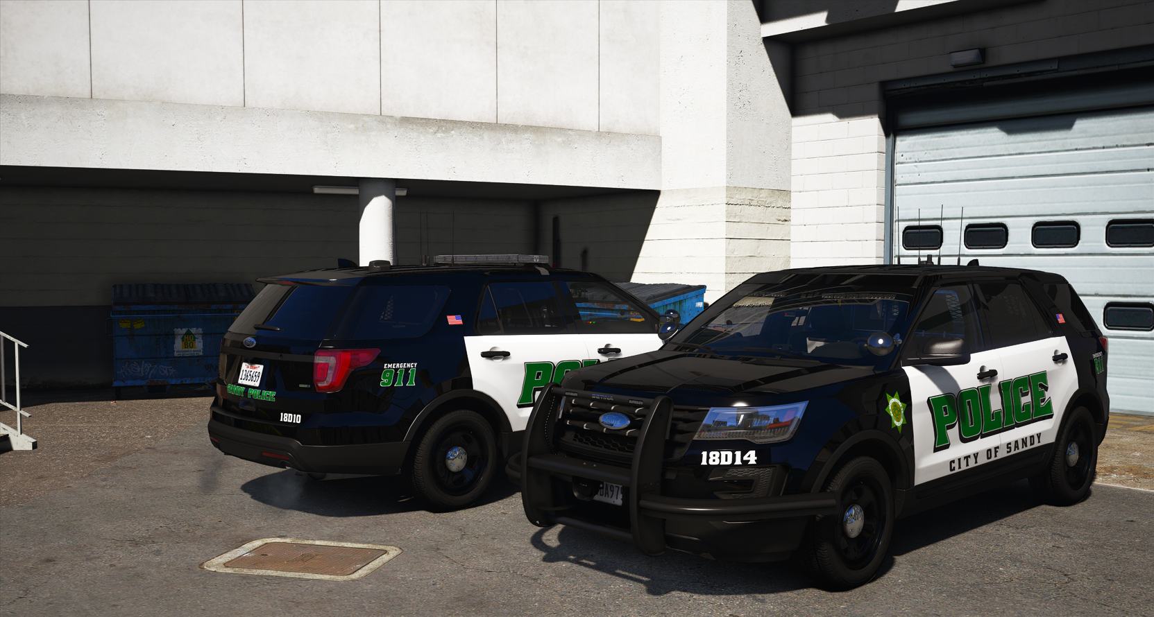 City of Dublin based Sandy Shores Police Department - Vehicle Textures ...