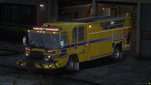 Clark County Nevada Fire Livery Pack - Vehicle Textures - LCPDFR.com