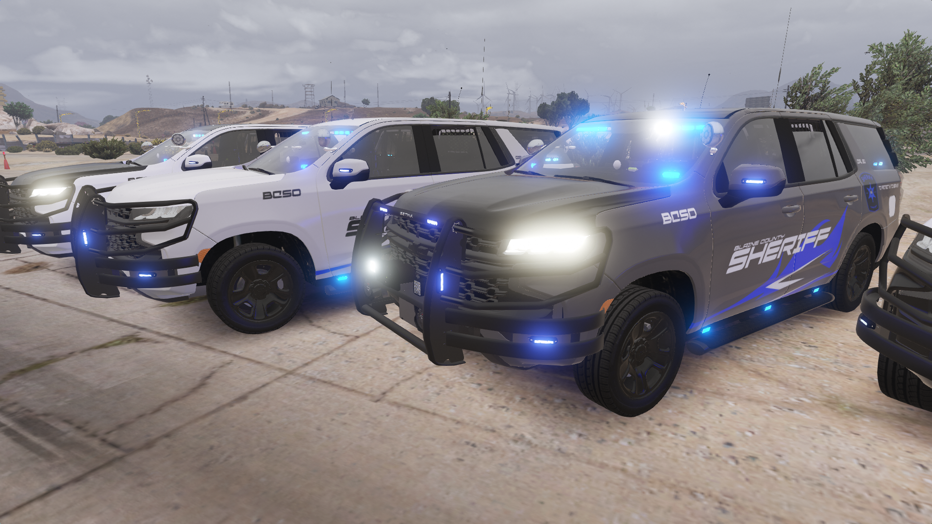 Blue Blaine County Sheriff's Office Skin Pack | By Kid Euphoric Designs ...