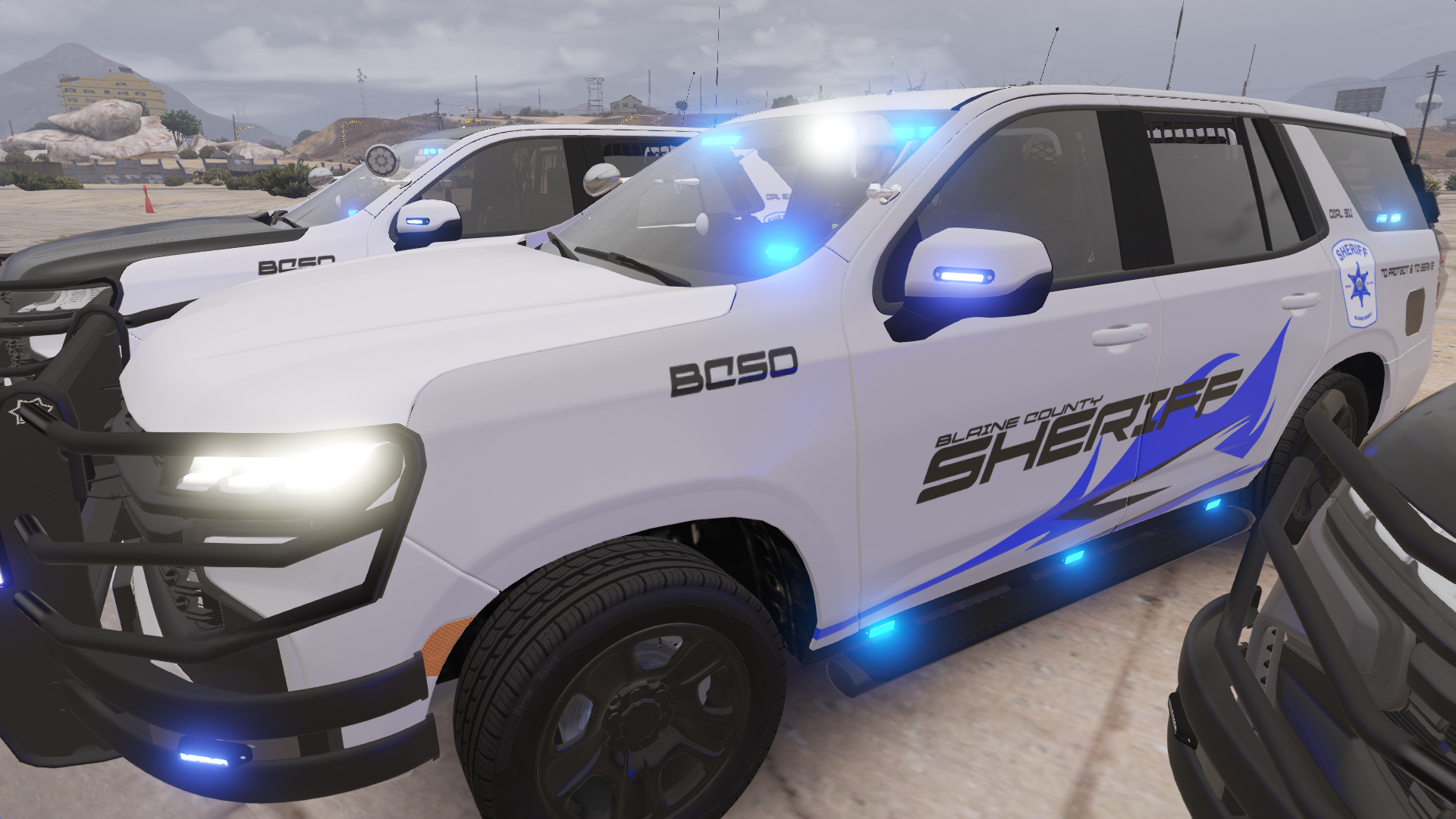 Blue Blaine County Sheriff's Office Skin Pack | By Kid Euphoric Designs ...