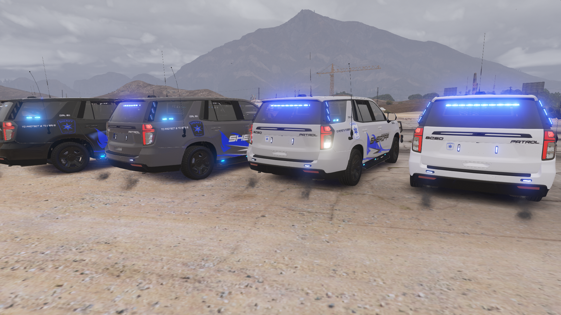 Blue Blaine County Sheriff's Office Skin Pack | By Kid Euphoric Designs ...