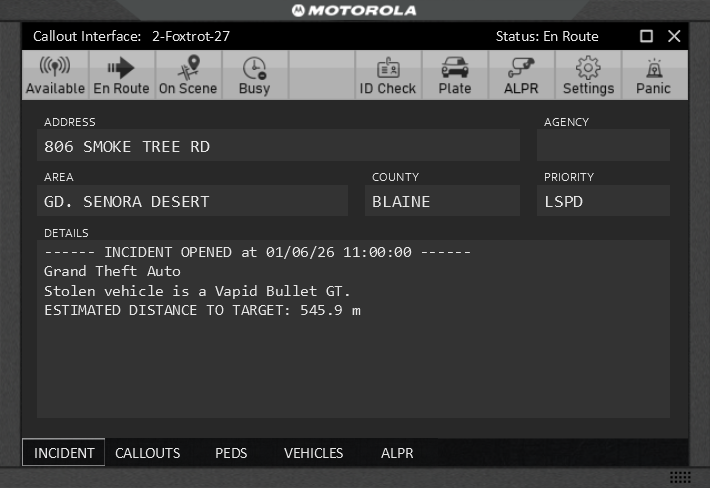Police Driver's CLEAN MDT Texture's - Visuals & Data File Modifications ...