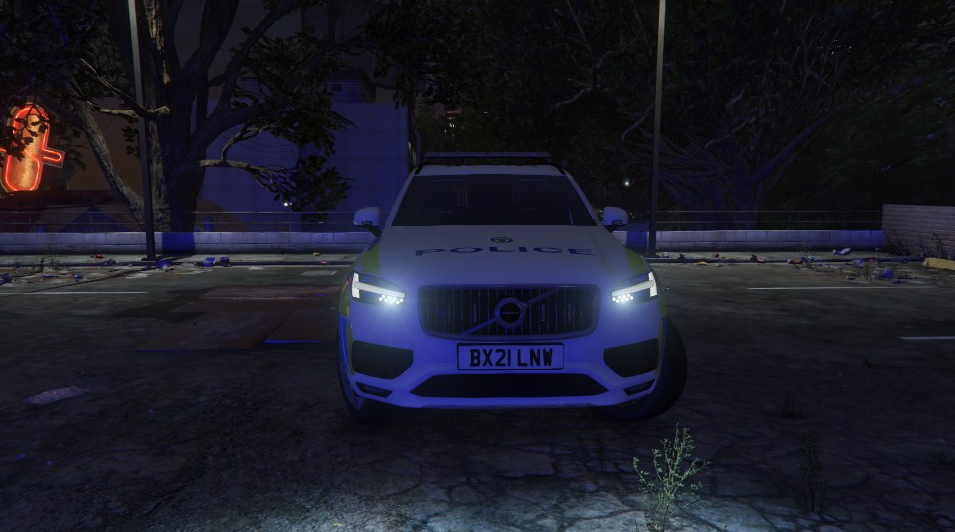 WEST MIDLANDS POLICE ARV XC90 RESKIN - Vehicle Textures - LCPDFR.com