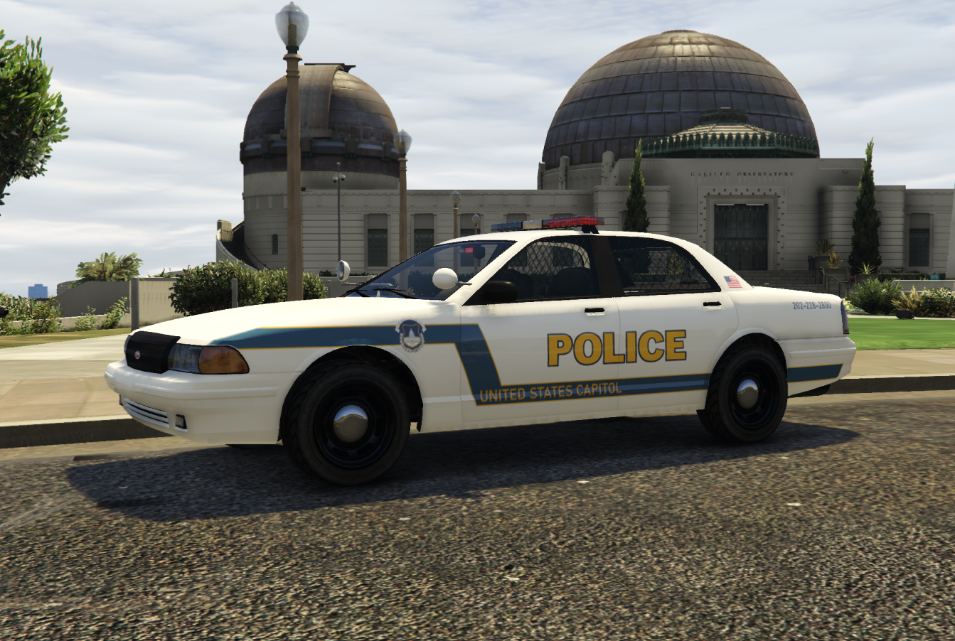 Lore Friendly Capitol Police Vapid Stanier - Vehicle Textures - LCPDFR.com