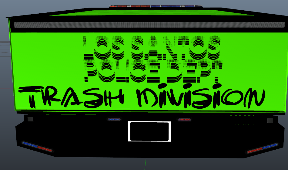 Los Santos Police Department Trash Division - Cybertruck - Vehicle ...