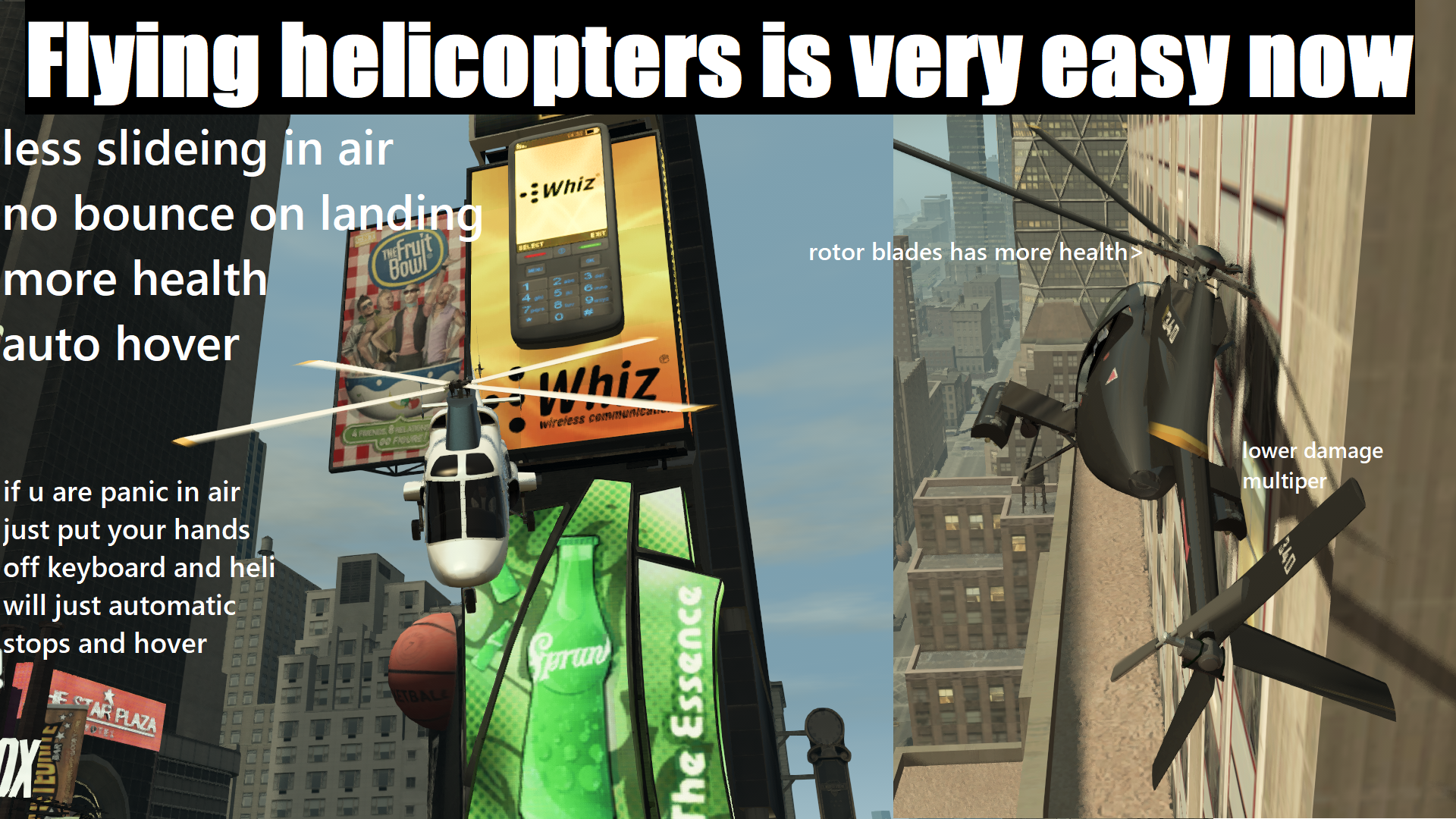 Gameplay Friendly Handling (Easy Driving and Flying for GTA 4) - Visuals & Data File ...
