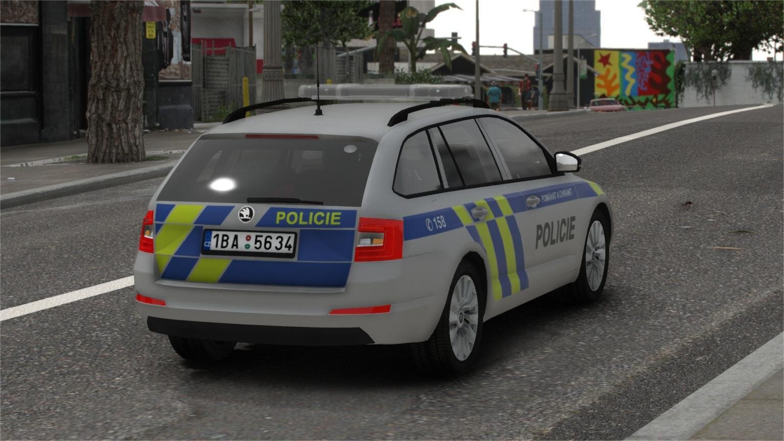 [ELS][REPLACE] Skoda Octavia III Czech Police - Vehicle Models - LCPDFR.com