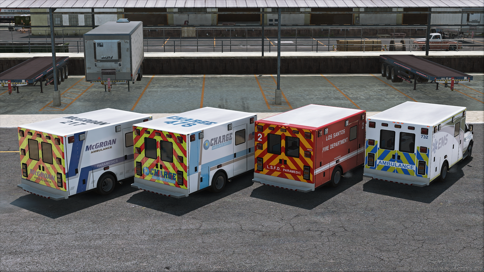 Rumpo Ambulance [NON-ELS] [20 Sirens] - Vehicle Models - LCPDFR.com