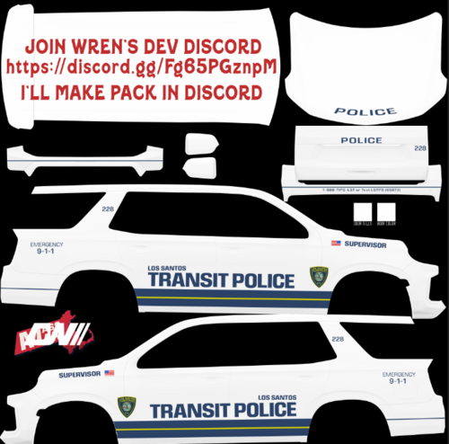 Los Santos Transit Police - Inspired Loosely off NJTPD - Vehicle ...