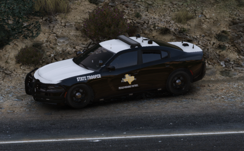 Texas Department of Public Safety 2018 Dodge Charger Livery - Vehicle ...