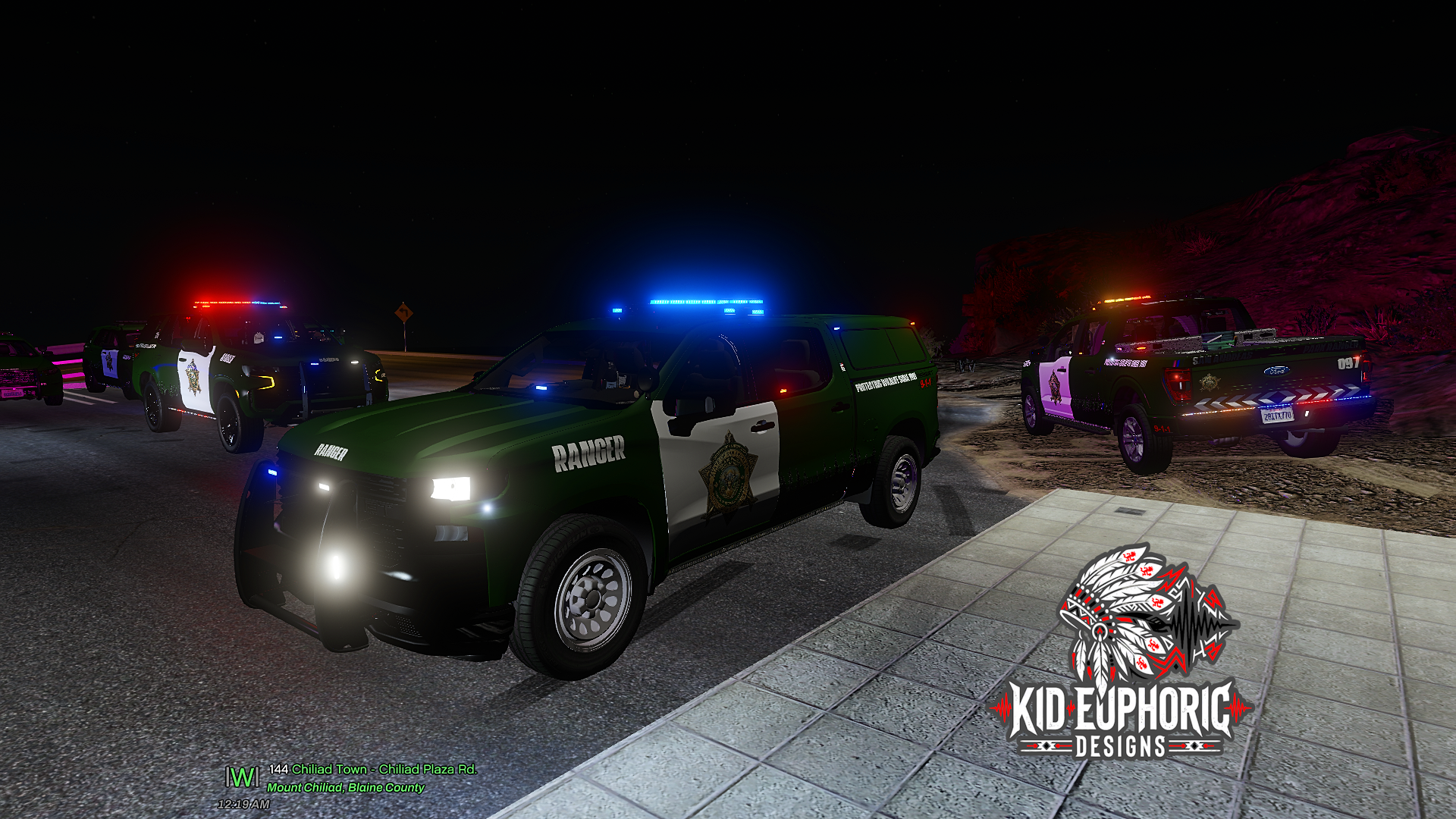 San Andreas State Park Rangers (SASPR) Livery Pack By KE Designs ...