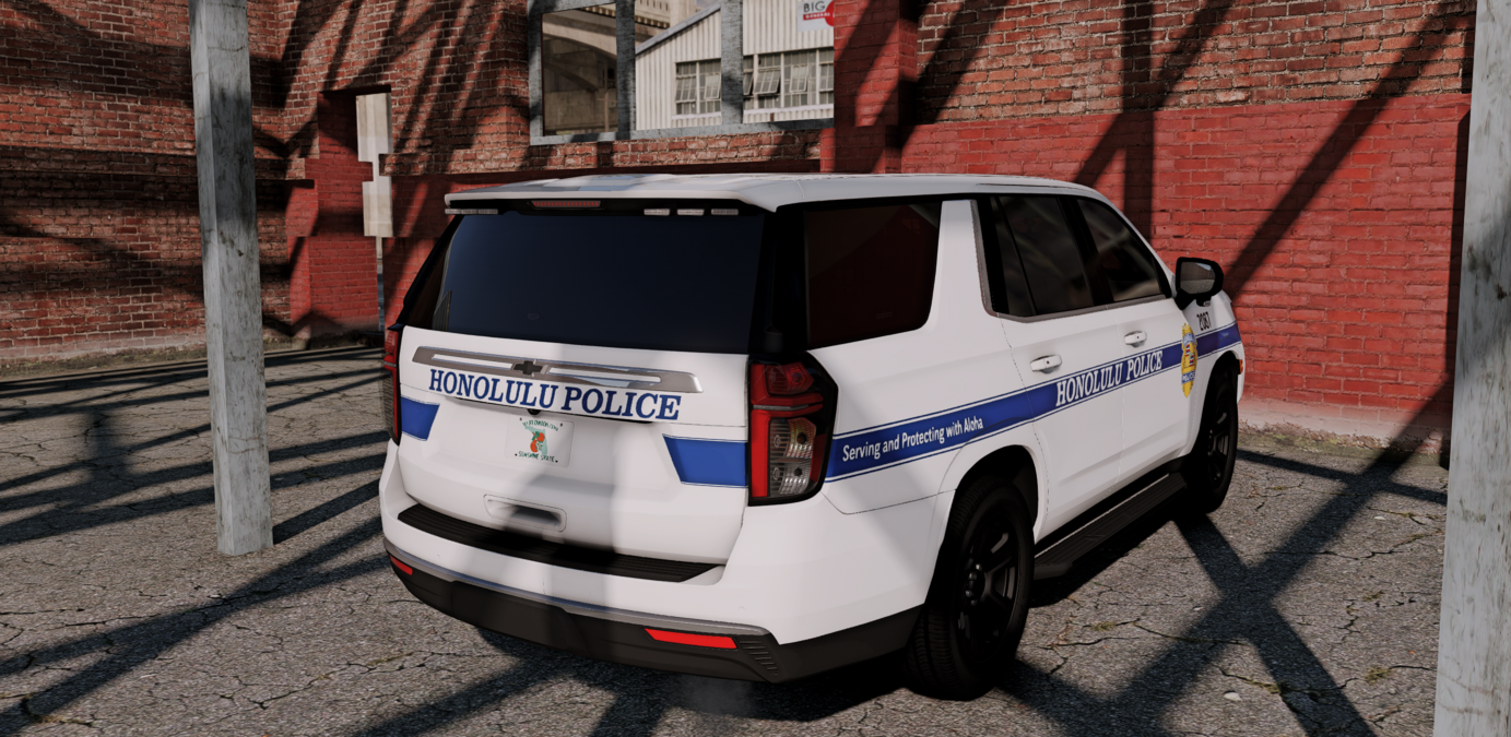 Non-ELS | FiveM Ready | Honolulu Police Department 22 Tahoe - Vehicle ...