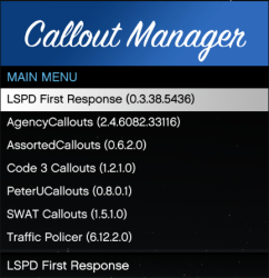 Callout Manager - Script Modifications & Plugins - LCPDFR.com
