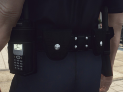 Lapd Belt With Based Green Style X26 Taser Eup Belt