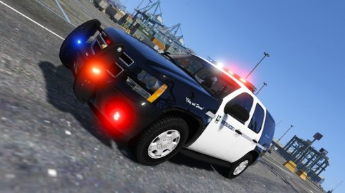 Los Santos Port Police Tahoe - Vehicle Textures - LCPDFR.com