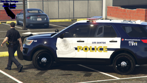 (4K) Los Santos Police Bureau Pack - Vehicle Textures - LCPDFR.com