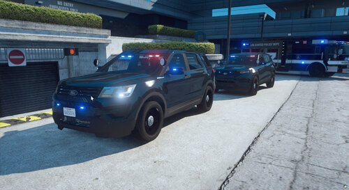 [Non ELS]LAPD Vehicle Pack [work spotlight, ta bar, Lore Livery ...