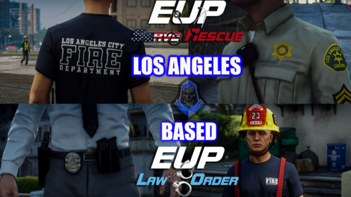 Real Los Angeles Departments Mega Pack for EUP 8.3 - Player & Ped ...