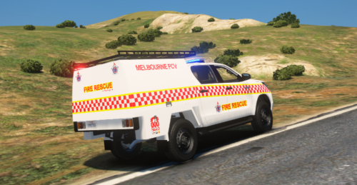 Fire Rescue Victoria Toyota Hilux - Vehicle Textures - LCPDFR.com
