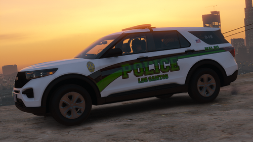 Los Santos Police Department Pack: Green Styled🟩 - Vehicle Textures ...